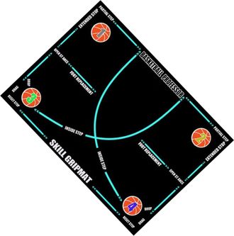 Generico Basketball-Trainingsmatten - Sport-Trainingsausr&uuml;stung mit Ball | PerR Ball Control MatS DaA Basketball f&uuml;r Jugendliche, Erwachsene, Athleten, leidens