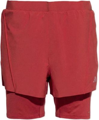 adidas Homme, Sport, Rouge, Taille: M Short 2-en-1 D4T Training