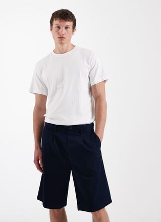 Tommy Jeans Short &agrave; pinces - Bleu marine