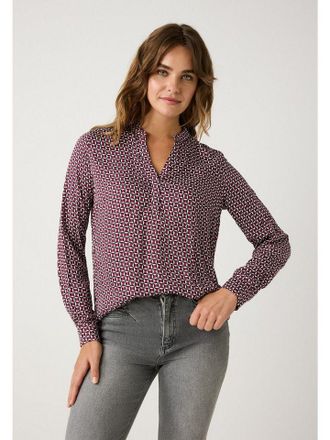 More & More Langarmbluse Schlupfbluse, lockere Form, langarm