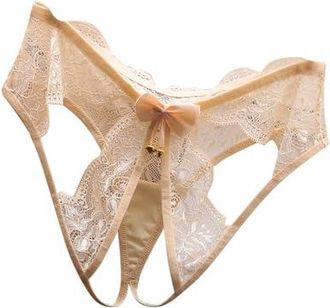 Generic Slip Tanga Femme Culotte Blanche Coton Culotte Femme Velo Short Blanc en Dentelle Slip Coton Femme Femme en Tanga Slip en Filet Maternité Slip Femme P