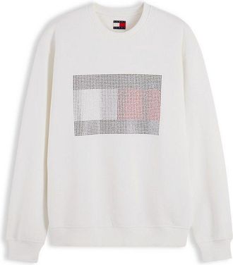 Tommy Jeans Sweatshirt TJW FLAG BLING SWEATSHIRT Baumwollmischung