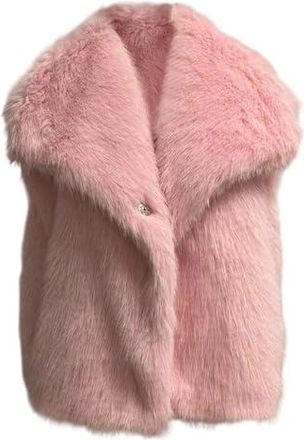 Generic Gilet Sans Manche Femme Gilet Femme D&eacute;contract&eacute; Quotidien Ville Col Montant Luxe - Manteau Sans Manches &Eacute;l&eacute;gant Pour Femmes Modernes