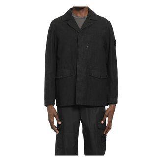 Stone Island Homme, Vestes, Noir, Taille: M A100007 Coach Jacket