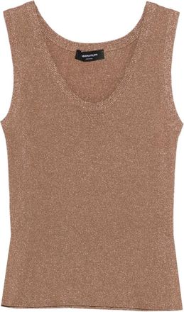 Fabiana Filippi shimmer top - Braun