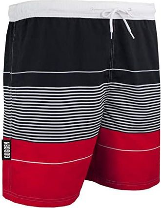 Guggen Mountain Maillot de Bain pour Homme de materiau High-Tech Slip Shorts Rouge Couleur Rouge XXL