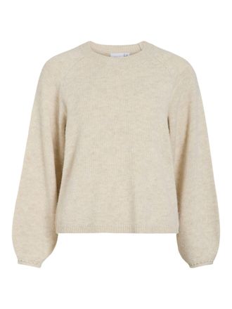 Vila Visapna O-Neck L/S Knit Top/Pb