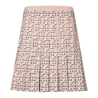 Tory Burch Jacquard Minirock - - Skirts - Damen - Beige - XS