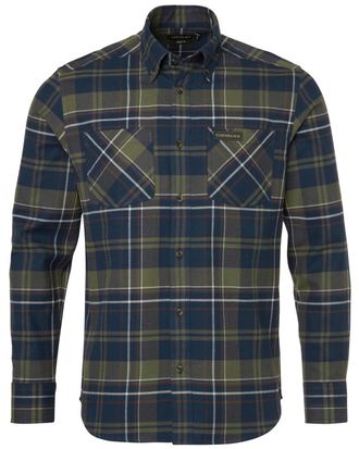 Chevalier Hemd Willow 2 Blue Checked, XXL