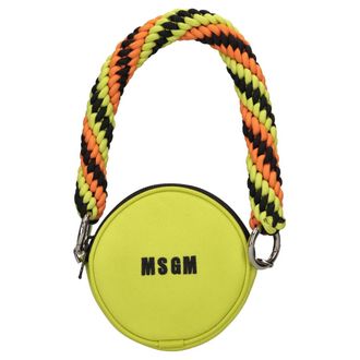 Msgm Msgm, Femme, Sacs, Jaune, Taille: ONE Size Mini Sac en Tissu