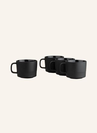 Marc O'Polo Marc Opolo 4er-Set Henkelbecher Moments grau