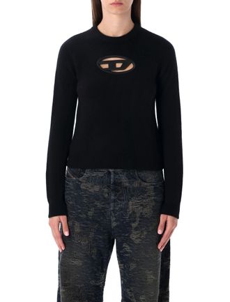 Diesel M-areesa Slim Cut-Out-Logo-Pullover