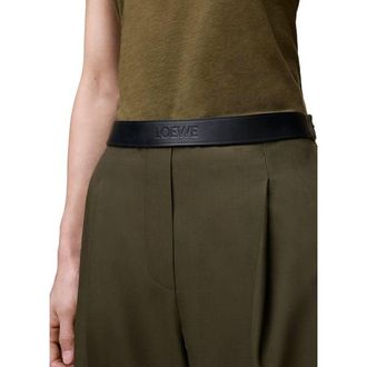 Loewe Pantalon large tailleur en laine