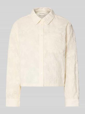 Moss Copenhagen Bluse mit Brusttaschen Modell Sylvia