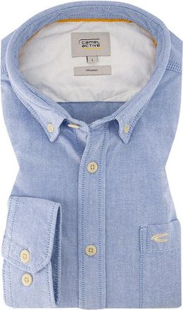 Camel Active Herren Hemd blau meliert