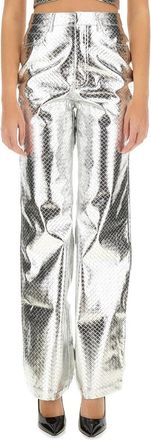 Rotate Recycled Polyester Trousers - Silver