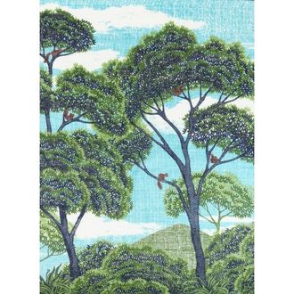 Inou&iuml; Editions Foulard en lin et en coton m&eacute;lang&eacute;s