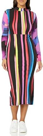 Desigual Vest_Lima-Lacroi 3062 Robe pour Femme Rouge Taille XS, Rouge, X-Small