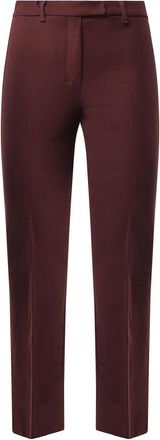 Max Mara Casual Hose - Bordeaux
