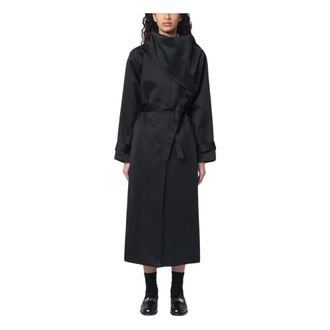 The Garment Einreihiger Mantel - - Coats - Damen - Schwarzk - 2XS