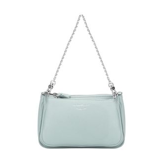 Emporio Armani Doppelte Schulter Crossbody Tasche Hirschdruck - - Bags - Damen - Gr&uuml;n - ONE SIZE