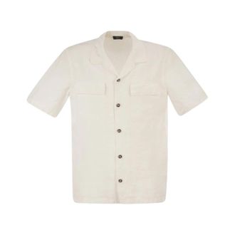 PESERICO Short Sleeve Shirts - - Shirts - Herren - Wei&szlig; - XL