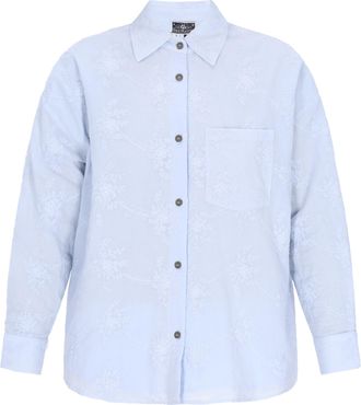 Dreimaster Dreimaster Bluse Frauen hellblau