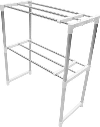 Valiclud Verstellbares Schuhregal aus Edelstahl Platzsparender Schuhst&auml;nder f&uuml;r Flur und Kleiderschrank Robustes Schuhorganizer Regal f&uuml;r Schmalen Eingangsbere