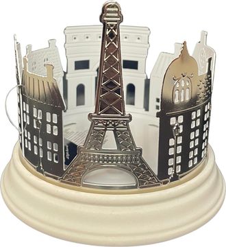 Bath & Body Works Bath and Body Works Kerzenhalter mit 3 Dochten, silberfarben