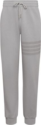 Thom Browne Jogginghose mit Logo-Streifen - Grau