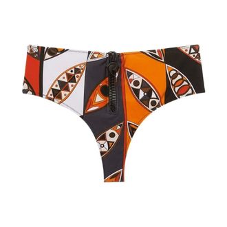 Pucci Femme, Sous-vêtements, Orange, Taille: 36 FR Pantalon Coulotte Élégant