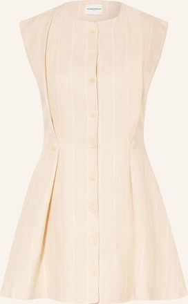 Claudie Pierlot Claudie Pierlot Kleid Mit Leinen beige