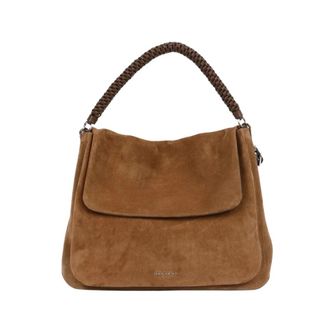 Orciani Diana Peach Wildleder Schultertasche - - Bags - Damen - Braun - ONE SIZE