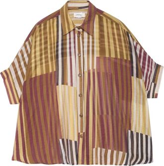 ottod'Ame Femme, Blouses et Chemises, Multicolore, Taille: 40 FR Camicia Cvd-Dc5290