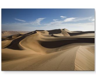 Paul Sinus Art Liwa-Wüste in Abu Dhabi - Leinwandbild 120x80cm