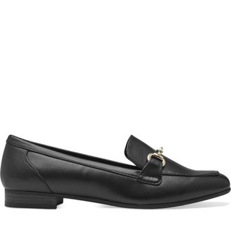 Marco Tozzi Schwarze Loafers f&uuml;r Frauen - - Shoes - Damen - Schwarzk - 38 EU