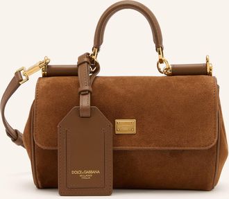 Dolce & Gabbana Handtasche My Sicily Mini braun
