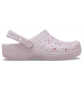Crocs Classic Floral Cut Out Clog W - Sandalen - Damen