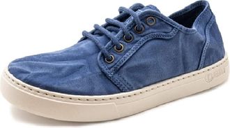 Natural World Eco - 6602E Mens Trainers - Organic Cotton Canvas Shoes - 100% EcoFriendly - Coffee Brown Color