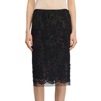 Semicouture Gonna Pia - Femme - Jupes - Noir - Taille: 40 FR