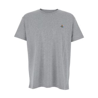 Vivienne Westwood Homme, Tops, Gris, Taille: L T-Shirt Classique