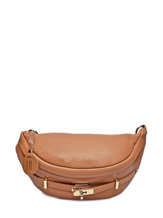 Anna Luchini Braun Rindsledertasche