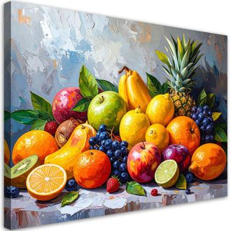 Artgeist Tableau d&eacute;co Fruits exotiques Nature morte 90x60