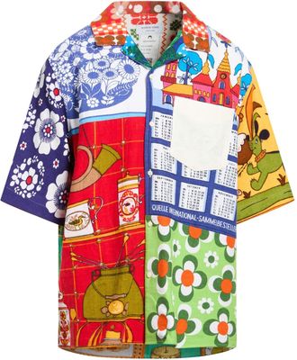 Marine Serre GOLD LINE