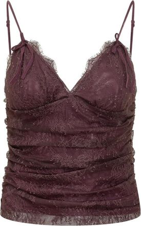 Pinko Pinko, Femme, Tops, Violet, Taille: 40 FR Fragola Top