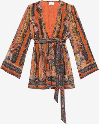 Isabel Marant Robe Morgane - Femme - Orange - Taille 34 - Isabel Marant