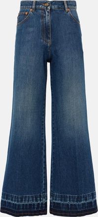 Valentino High-Rise Flared Jeans
