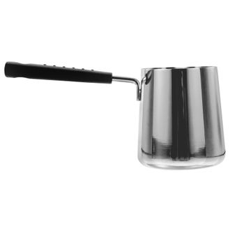 Cabilock Edelstahl Topf Mit Griff Klein Zum Kochen Aus Rostfreiem Edelstahl F&uuml;r So&szlig;en Und &Ouml;le Leicht Zu Reinigen Kompaktes Design F&uuml;r K&uuml;che