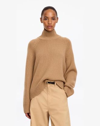 Arket Dicker Pullover Aus Reinem Kaschmir -Beige
