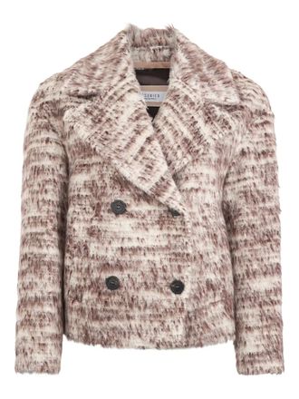 PESERICO blazer structur&eacute; &agrave; boutonni&egrave;re crois&eacute;e - Tons neutres